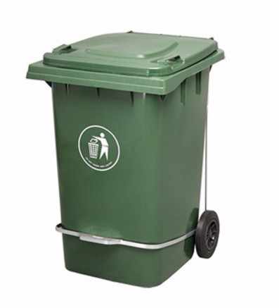 Wholesale Street Trash Can120l 240L 360L Dustbin Side Pedal Outdoor Dustbin