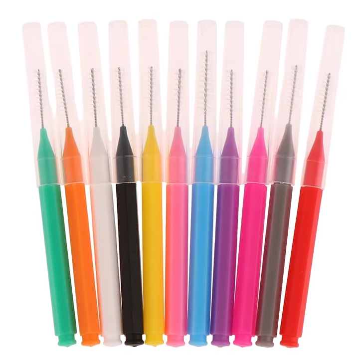 I Shape Interdental Brush with Ultrathin Soft Handle| Alibaba.com