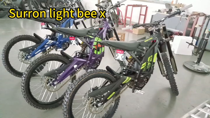 2024 Light Bee X 60V 40ah Ebike - 6000W Electric Bicycle