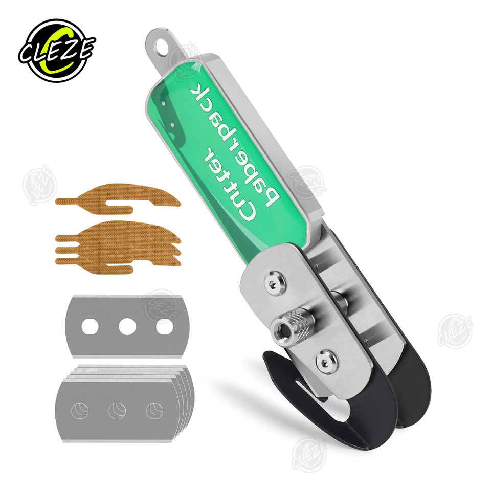 CLEZE DIY Grade Safety Knife Wrapping Paper Cutter Hidden Stain Steel ...