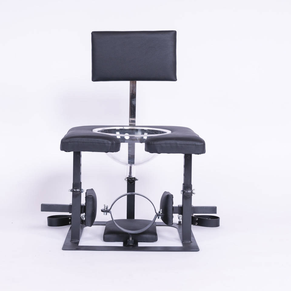 BDSM Sitting Face Stool Toilet Potty Chair for Male Slave Training ...