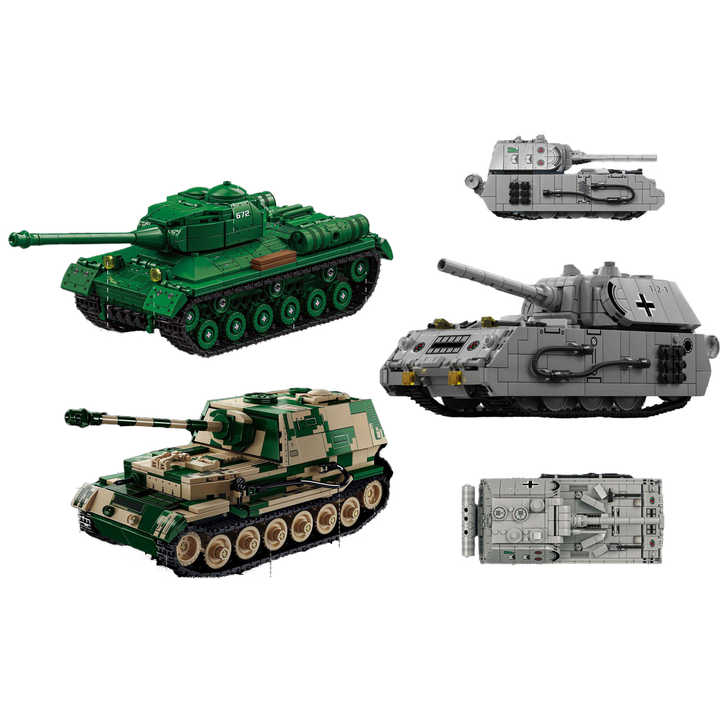 Jagdpanzer Tiger/P Panzerkampfwagen Viii Maus Heavy Tank WW2 Military ...