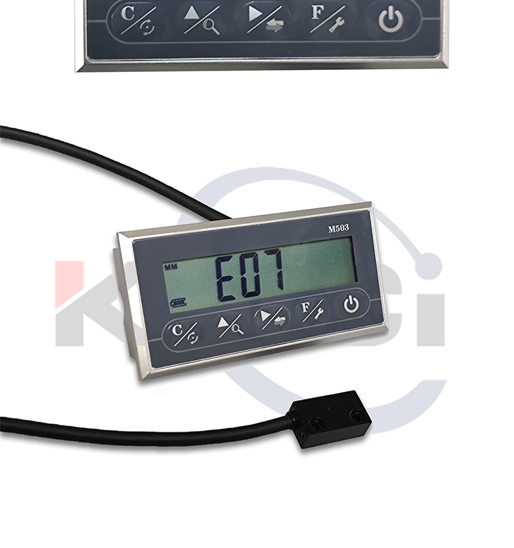 High-precision magnetic grating displacement digital display sensor ...