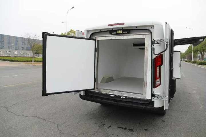 Jac Freezer Van Refrigerator Cargo Truck Ice Cream Truck Frozen ...