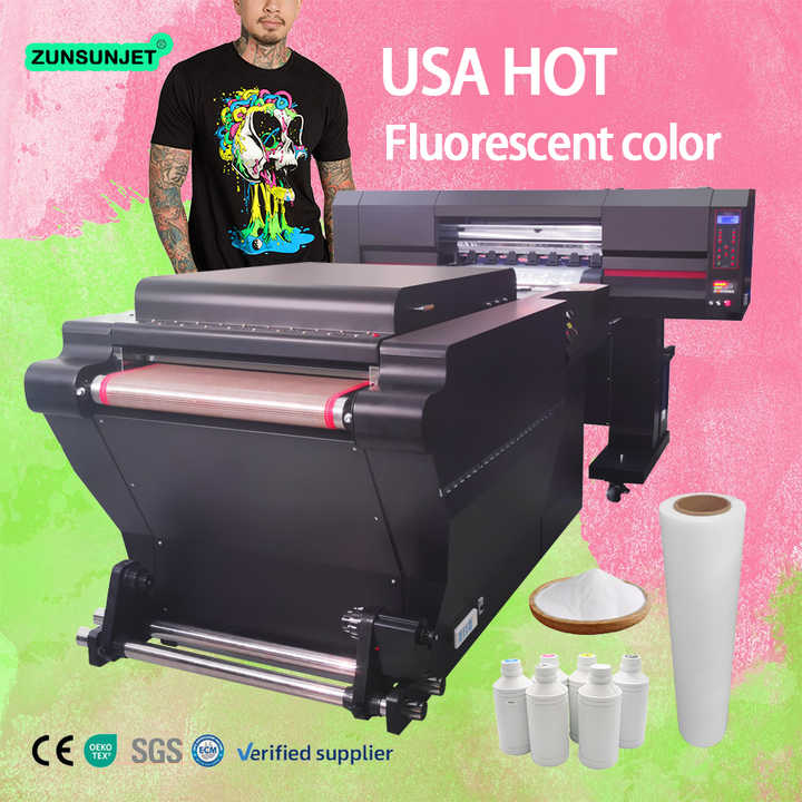Digital 60cm 9 Color DTF Printer - Efficient Heat Transfer