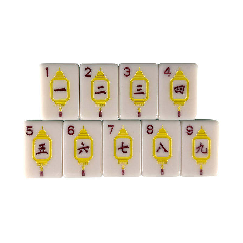 Premium Custom Western American Mahjong Tiles Colorful Pattern Acrylic ...