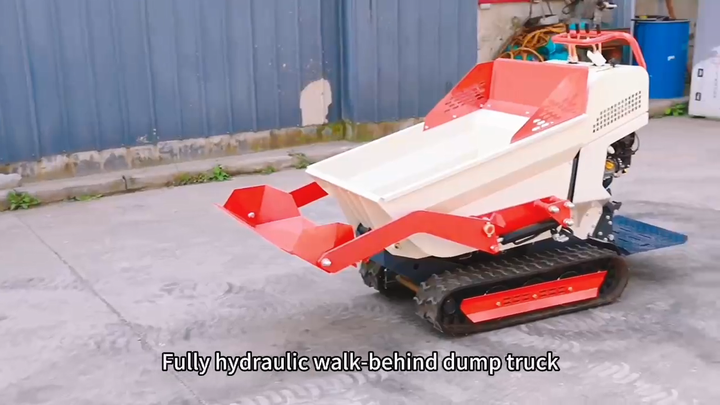 Factory direct sale Mini Crawler transporter Fully hydraulic walk ...