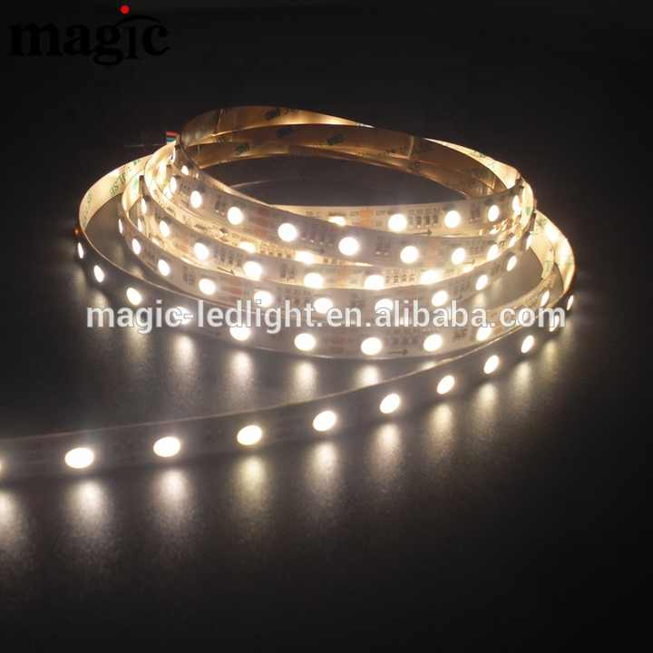 60 LED per Meter SPI Pixel 12V 24V RGBW Smart LED Strip