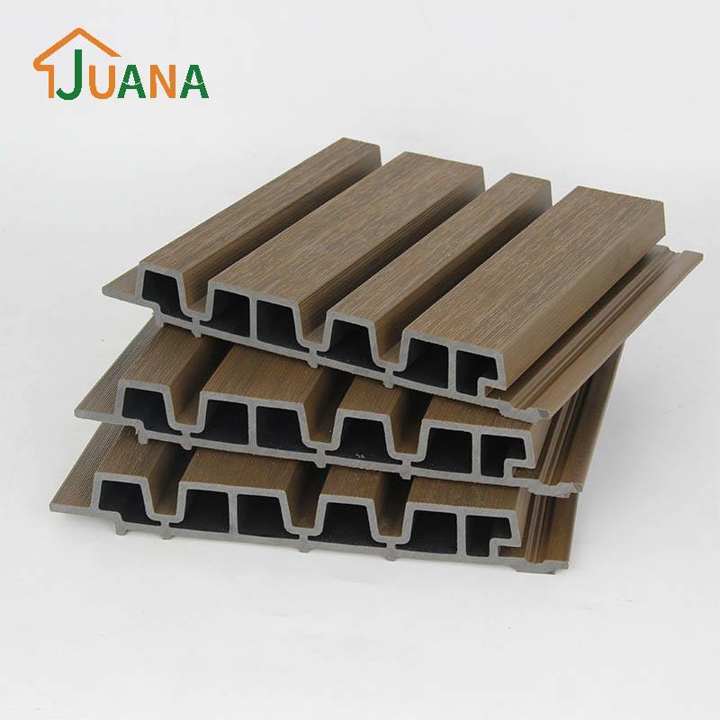 Co-Extruded PVC Wall Siding Wood Plastic Paneling Outdoor Cladding WPC ...