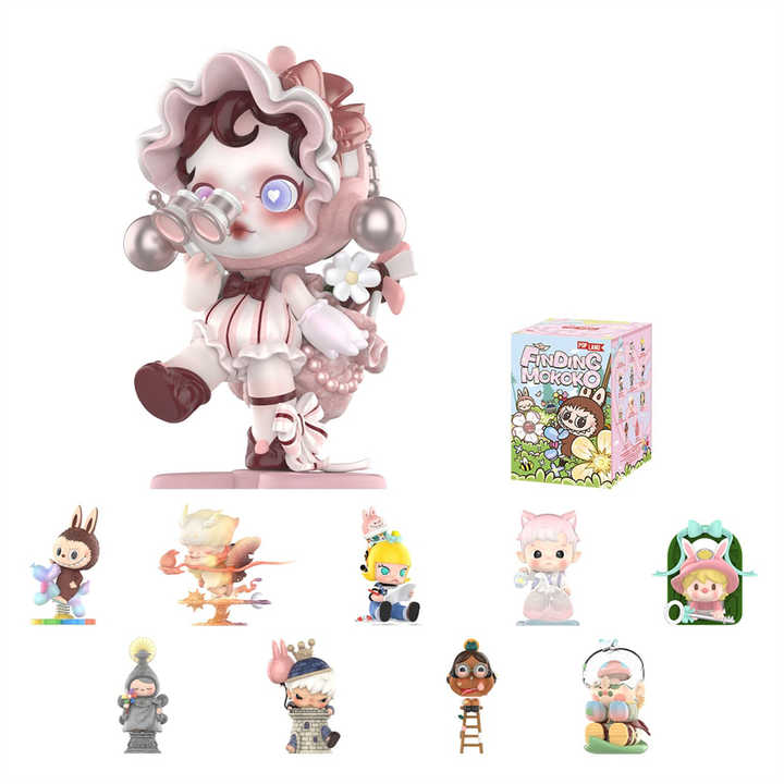 100% Original Authentic Labubu Find the MOKOKO Series Blind Box Figures ...
