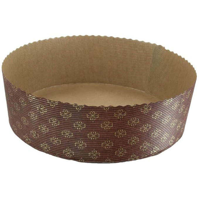 Panettone Thickened Oven-safe Paper Tray for Bread and Cake, Corrugated ...