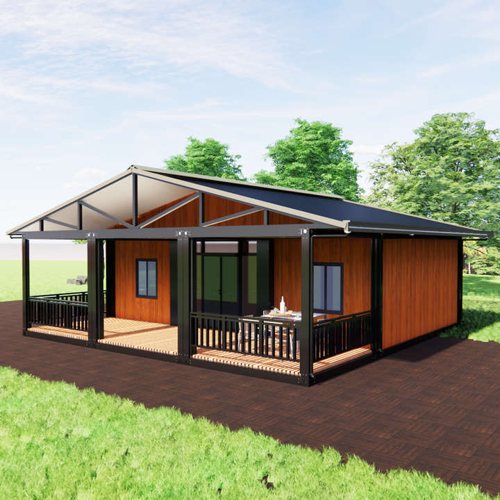 Triangular Roof Detachable Wooden Residential Villa