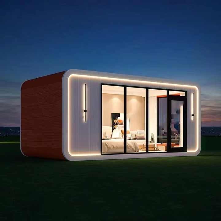 Apple Cabin Prefabricated Cabin Full House Smart Travel Homestay Mobile ...