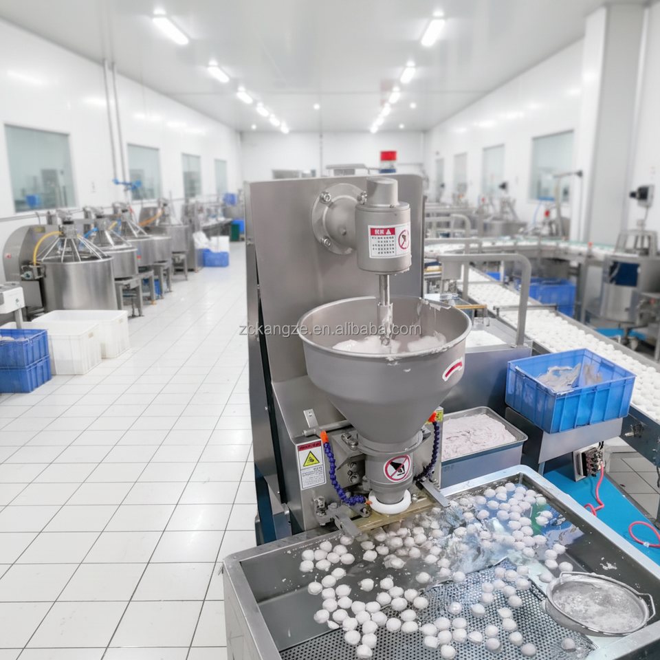 Industrial Fish Ball Meatball Making Machines Production Line Meatball ...