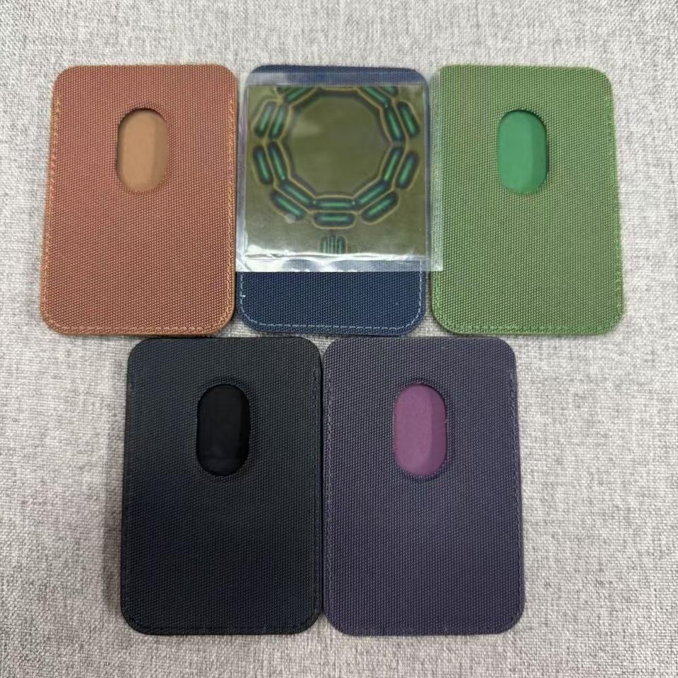 2026 1:1 Original Techwoven Fabric Magnetic Phone Card Holder Woven ...
