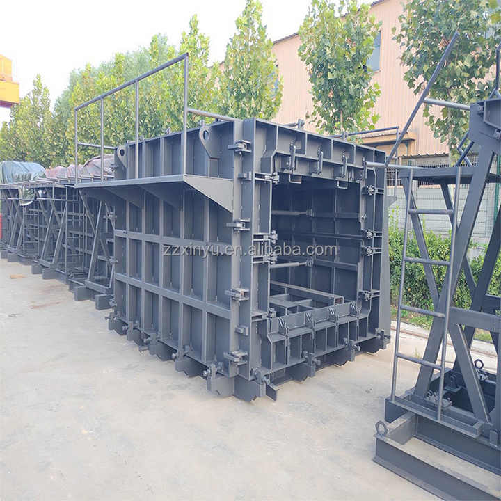 Precast Single Bin Concrete Culvert Box Mold - Durable & Versatile