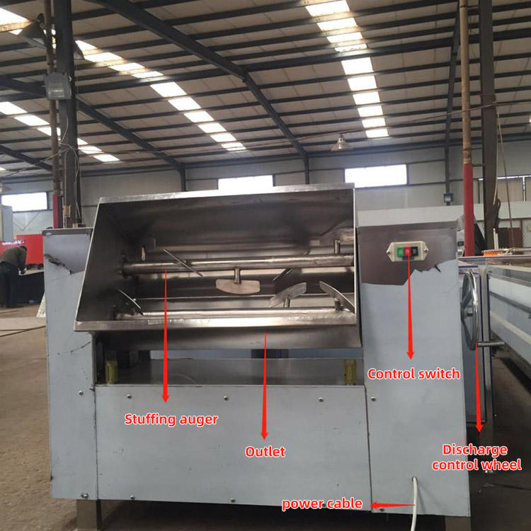Professional mixer food grade industrial sausage minced meat mixer ...