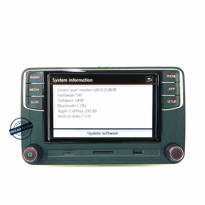 Carplay RCD360 RCD 360 MIB Auto Radio Mirrorlink 6RD 035 187B with ...