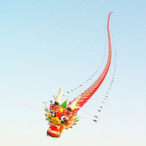 Giant Flying Inflatable Dragon Kite from Chinese Factory