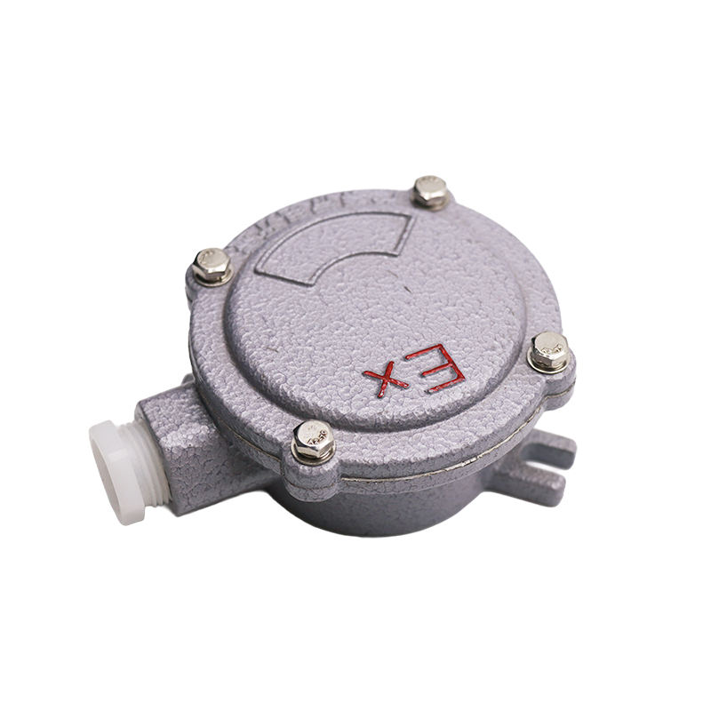 Aluminum Ex-Proof Circular Junction Box IP65 Protection Level Golden ...