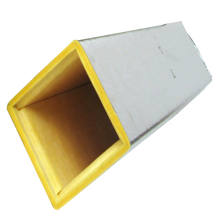 32k 25mm HVAC Ducts Cover Firestop Fiber Glass Wool Panel with Foil