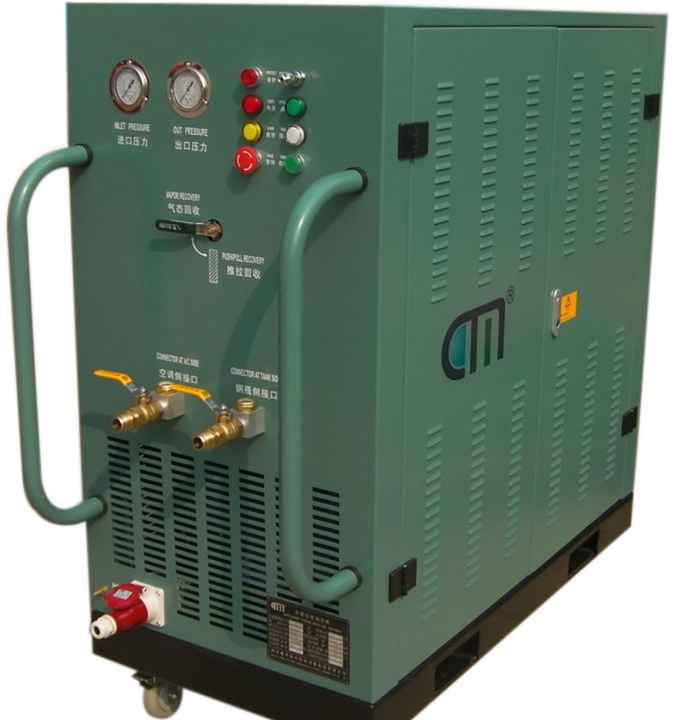 5HP Full Oil Less Refrigerant Gas Recovery Unit R134a R22 Freon ...