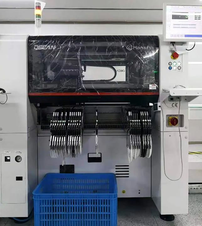 Used Hanwha Decan S2 High Speed Pick and Place Machine SMT Assembly ...