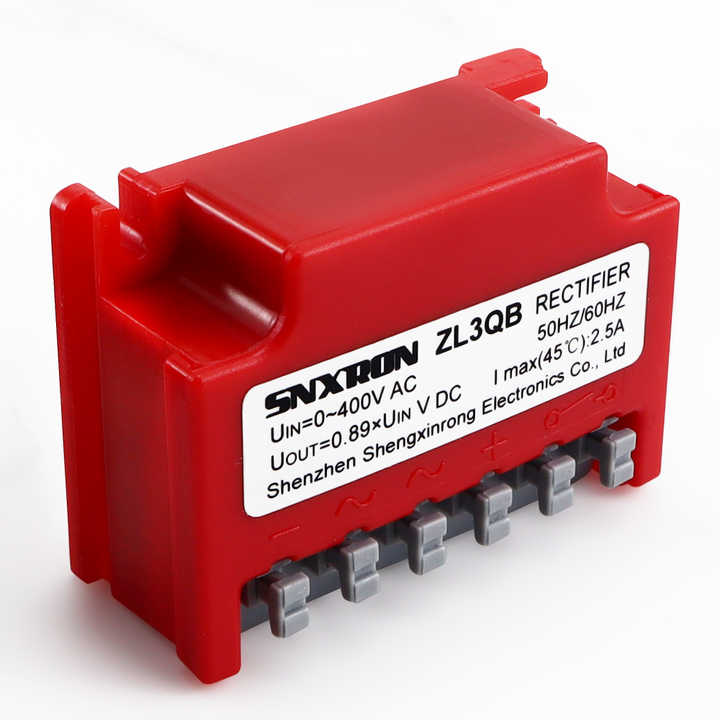 Motor Brake Rectifier ZL3B Half-Wave and ZL3QB Full-Wave Quick Wiring ...