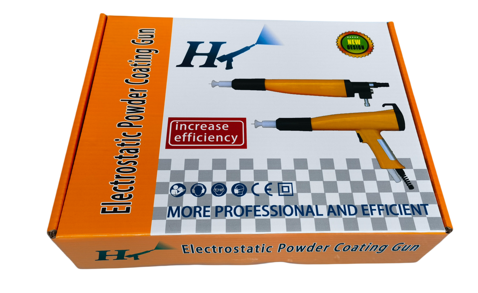 Hongkun Manual Powder Coating Gun Complete Electrostatic Powder Coating ...