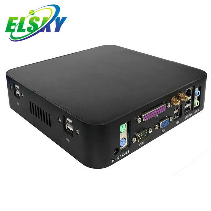 ELSKY Mini Pc I-nt-el Core I7 X86 for Business Desktop Rs232/rs485 USB H-dmi Core I3 Mini Pc ...