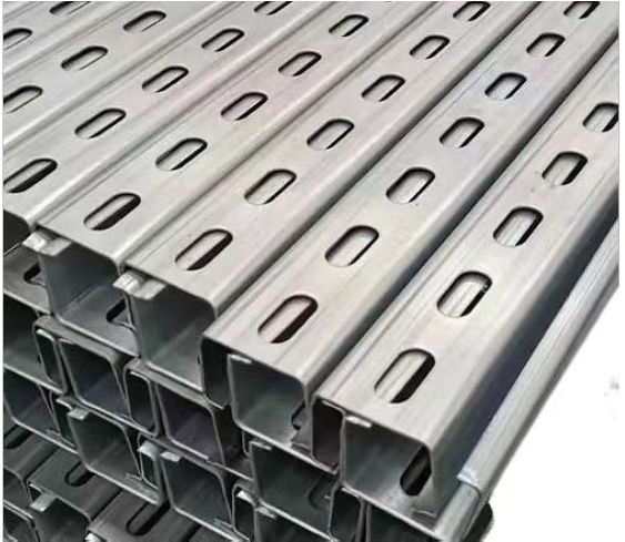 Pre-galvanized Slotted GI Channel Steel Profiles Strut Channel| Alibaba.com