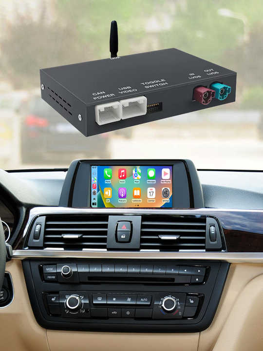 Wireless Carplay Module Android Auto Interface Box Mirror Link Retrofit for BMW X1 F48 X2 F49 ...