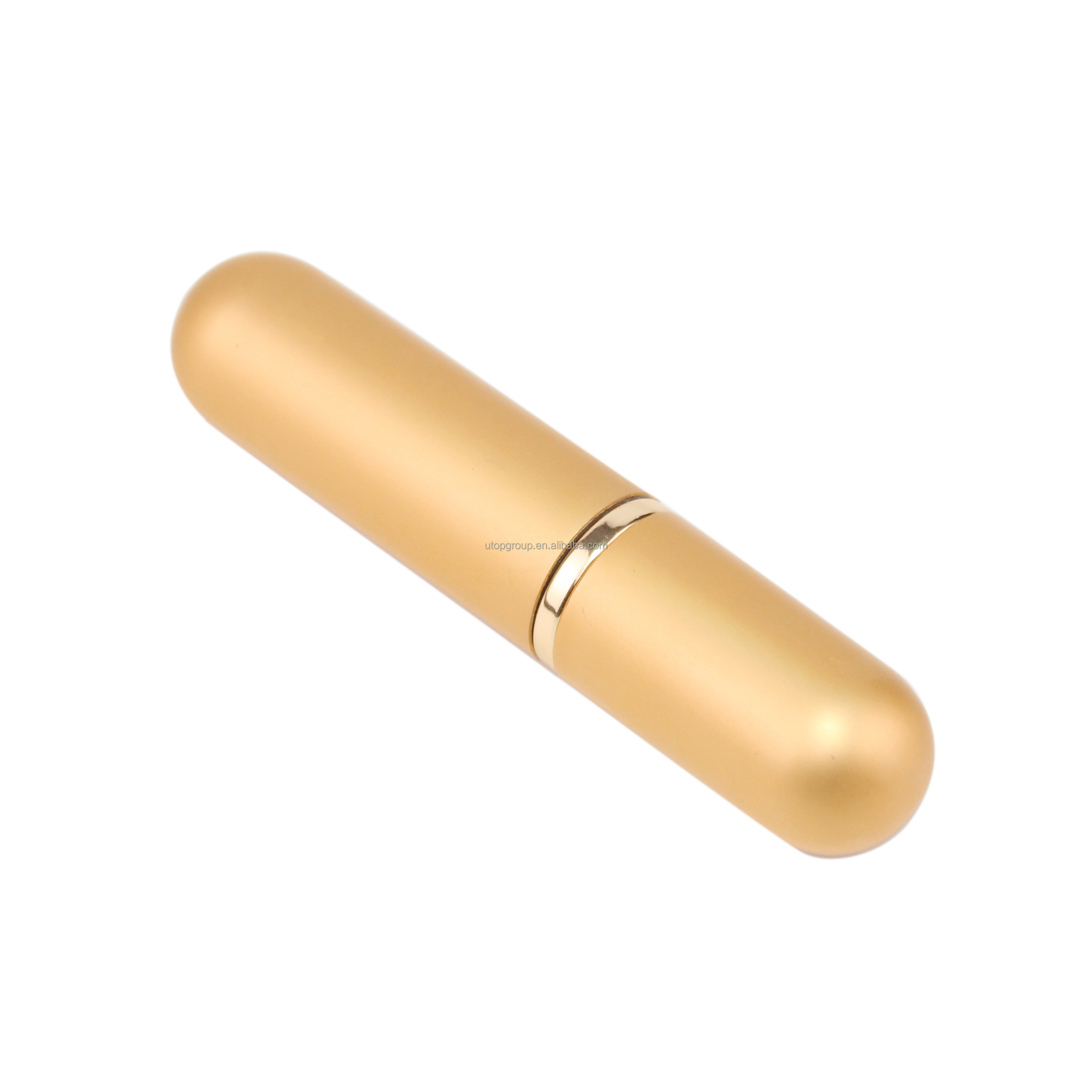 High-quality 5ML Gold Aluminum Inhaler Tube Empty Frosted Colored Metal ...