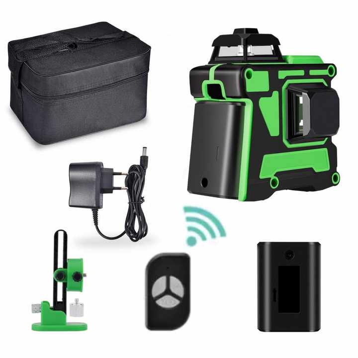 12 Line 3D Laser Level - Precision Self-Leveling Tool
