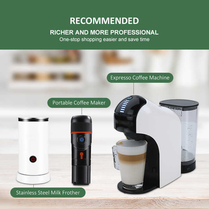 Capachino Machine - Efficient Espresso and Milk Foam Maker