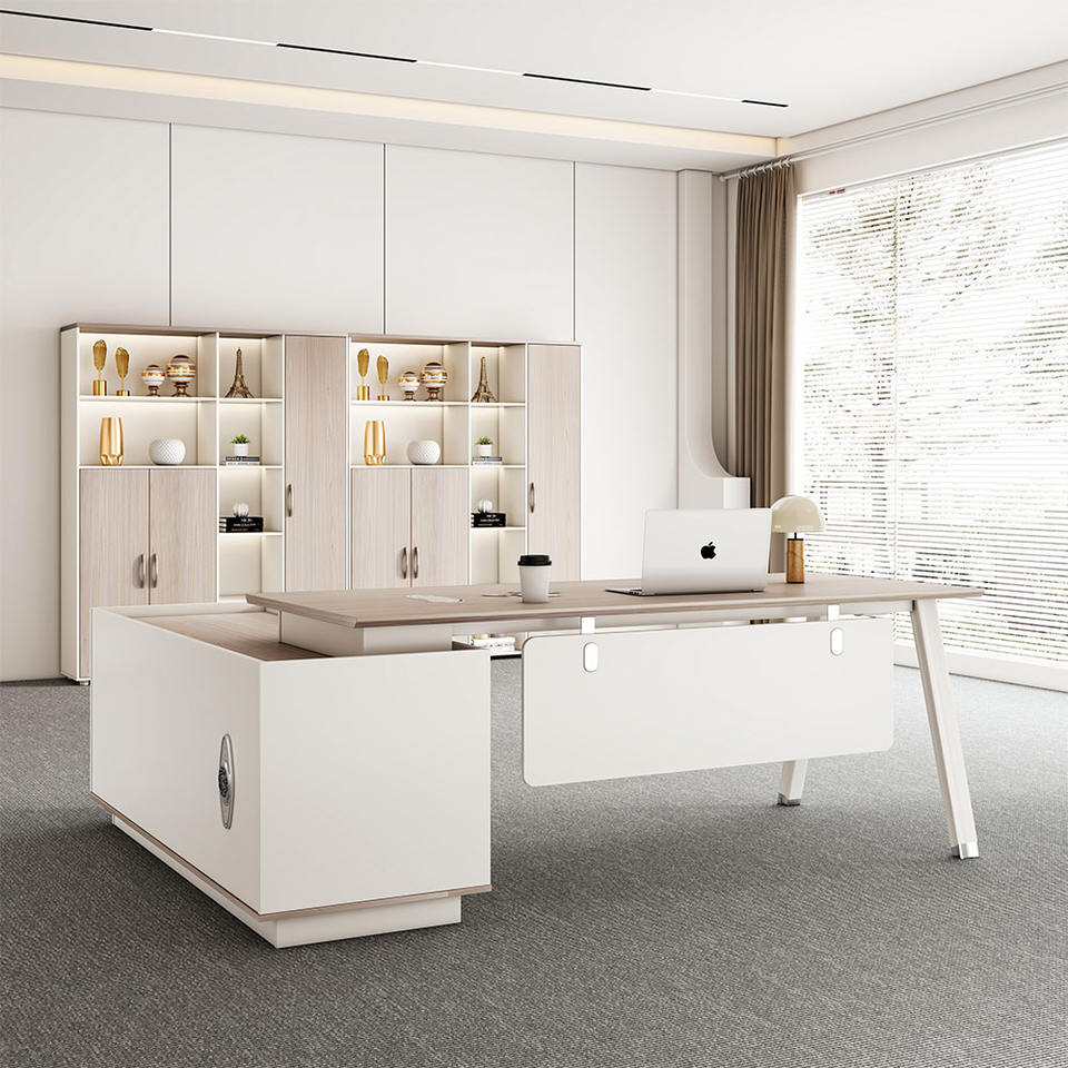 Modern Luxury Executive Office Desk Modular Cubicle Front Desk with ...
