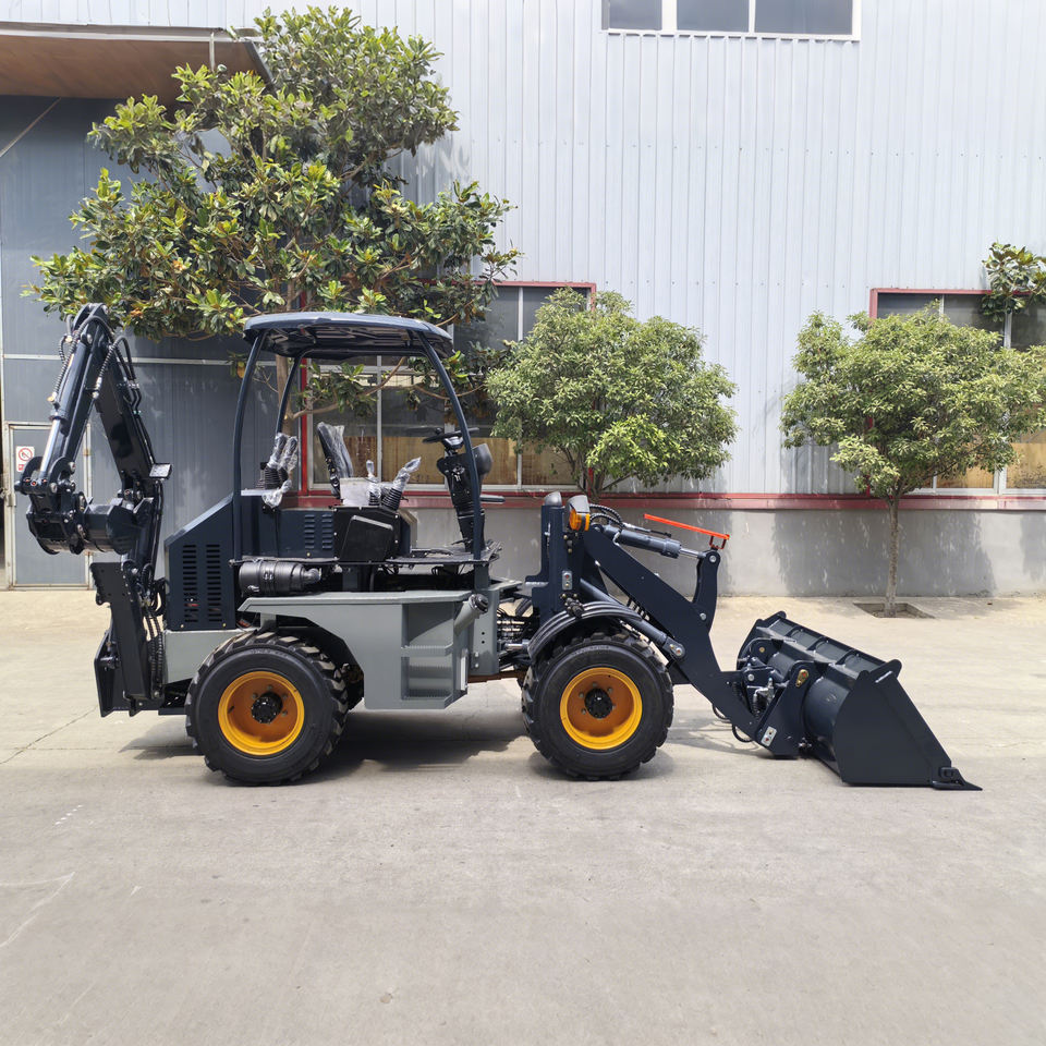 Portable Mini Hydraulic Backhoe Loader for Small Farms