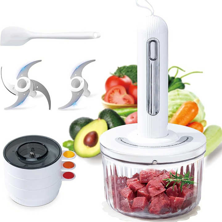 OEM Low Speed Meat and Vegetable Chopper Eco-Friendly PET Bowls USB ...