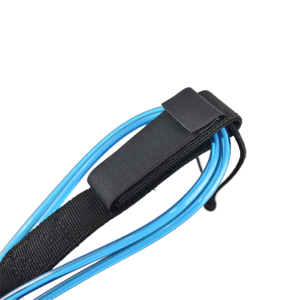 All Size Straight Surfboard Leash 6/7/8/9/10FT Flexible Surf Leg Rope ...