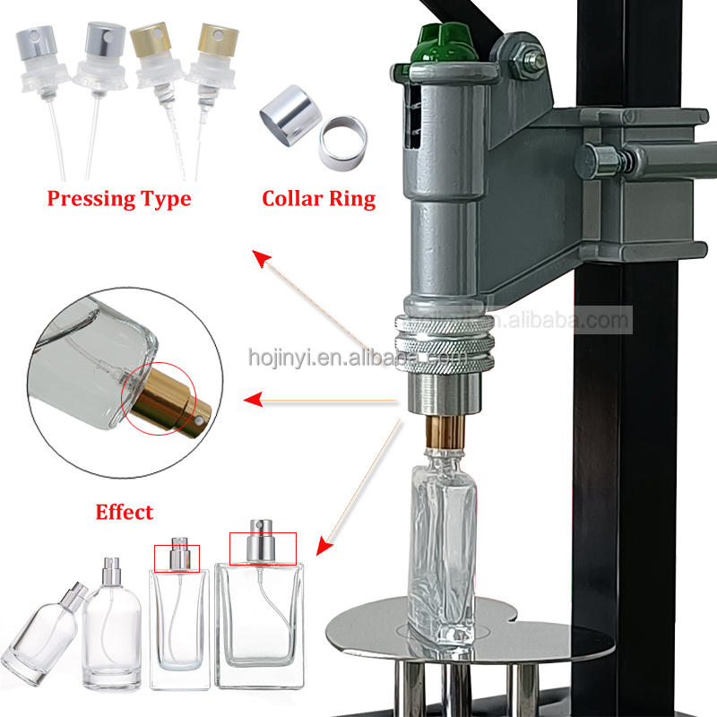 Semi-automatic perfume bottle capping machine manual capping machine ...