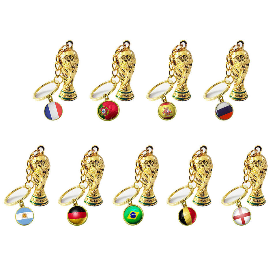 2026 for Football Memorabilia PVC Modern Lightweight Keychain Trophy ...