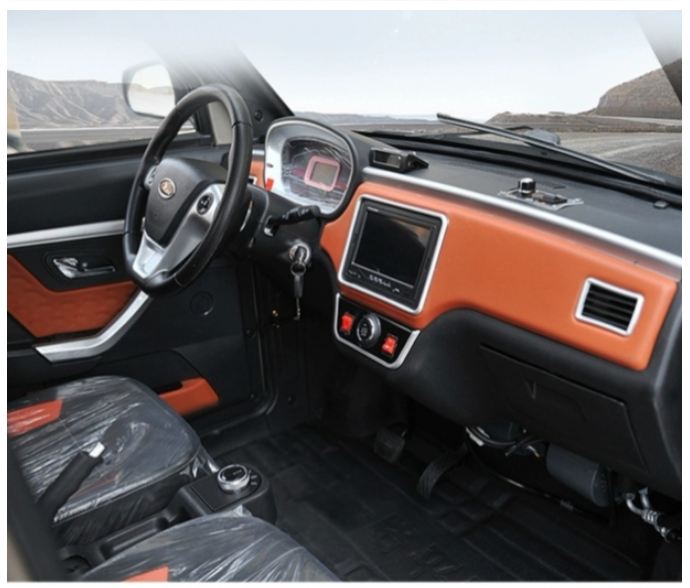 2021 new mini pickup model electric car Changli electric four-wheel ...