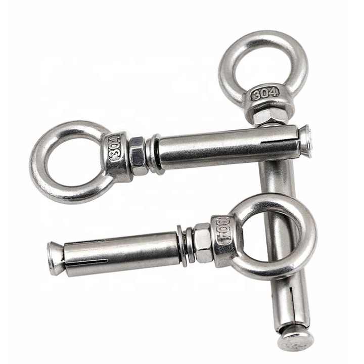 M6 M8 M10 M12 M16 Stainless Steel 304 Concrete Lifting Eye Bolt Anchors ...