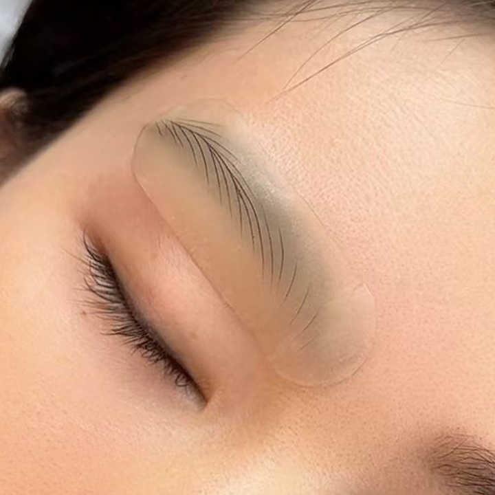 Microblading Practice Skin - Realistic Eyebrow Tattoo Patches