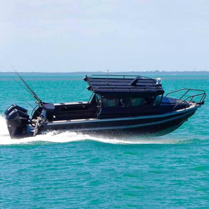 Big Fishing Boat - Sport Fishing Boat with Motor & Trailer