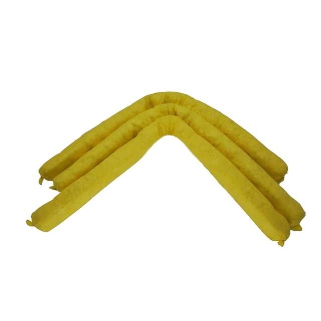 High Performance Yellow Absorbent Socks for Absorbing Spills of ...