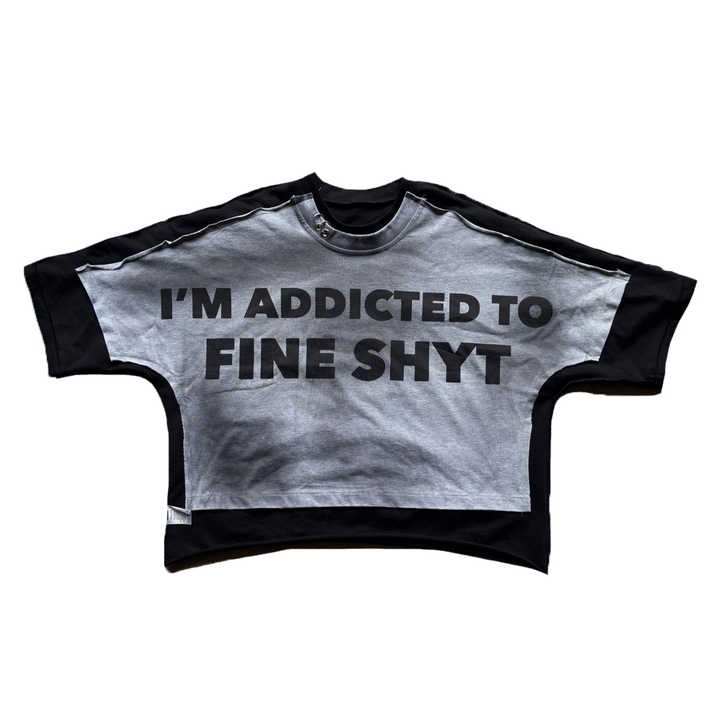 Custom Cotton Streetwear Box Vintage Boxy Cropped Graphic Patch Acid ...