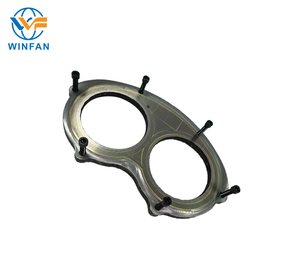 Concrete Pump DN200 Spectacle Plate | High Wear-Resistant Spare Part ...
