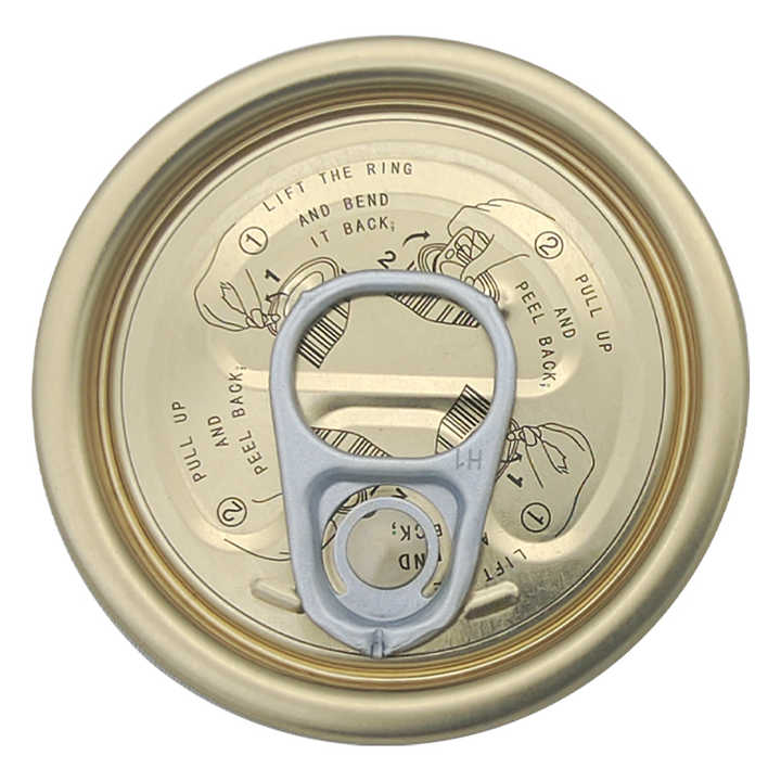 High Quality Aluminium Round Pulls Ring Cans Lids Easy Open End ...