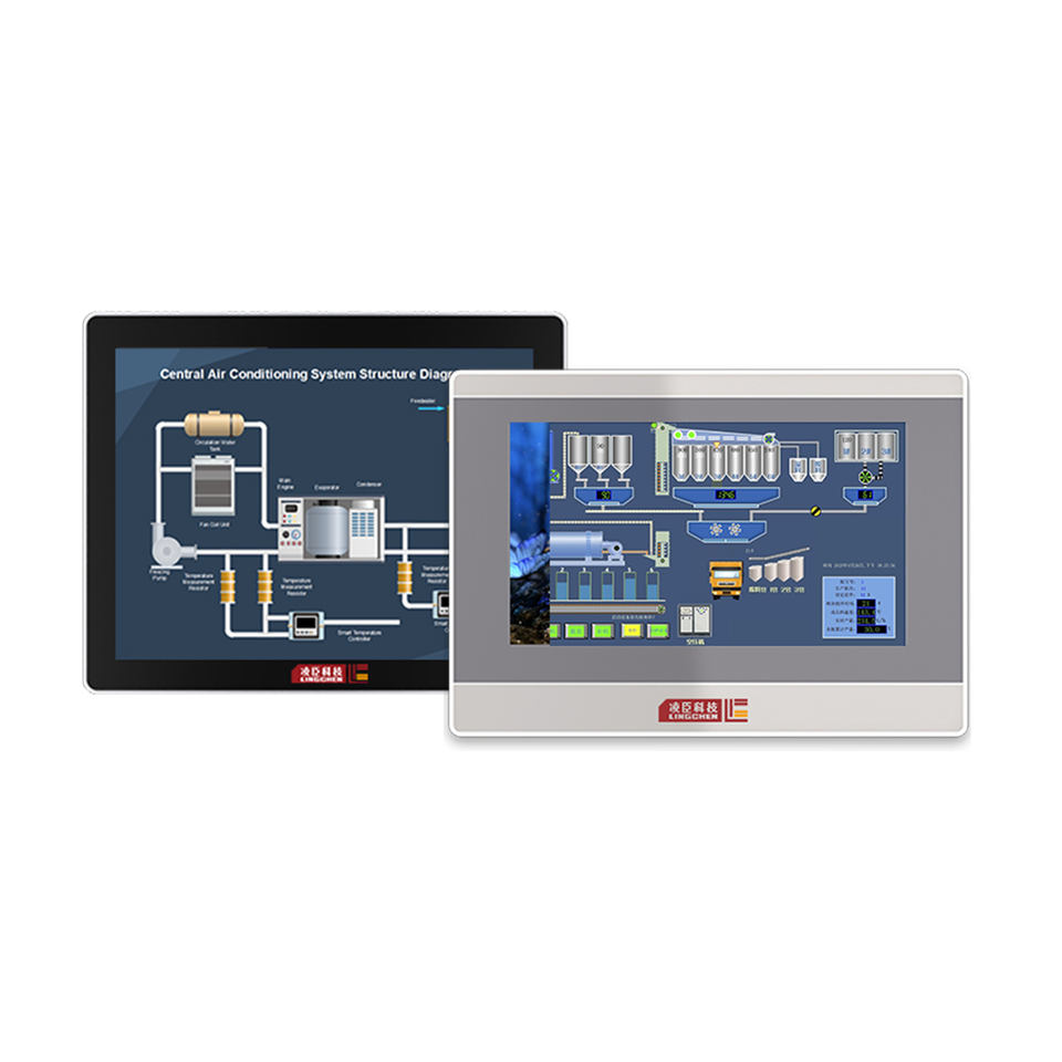 Lingchen 7 Inch HMI Touch Screen - Industrial Automation